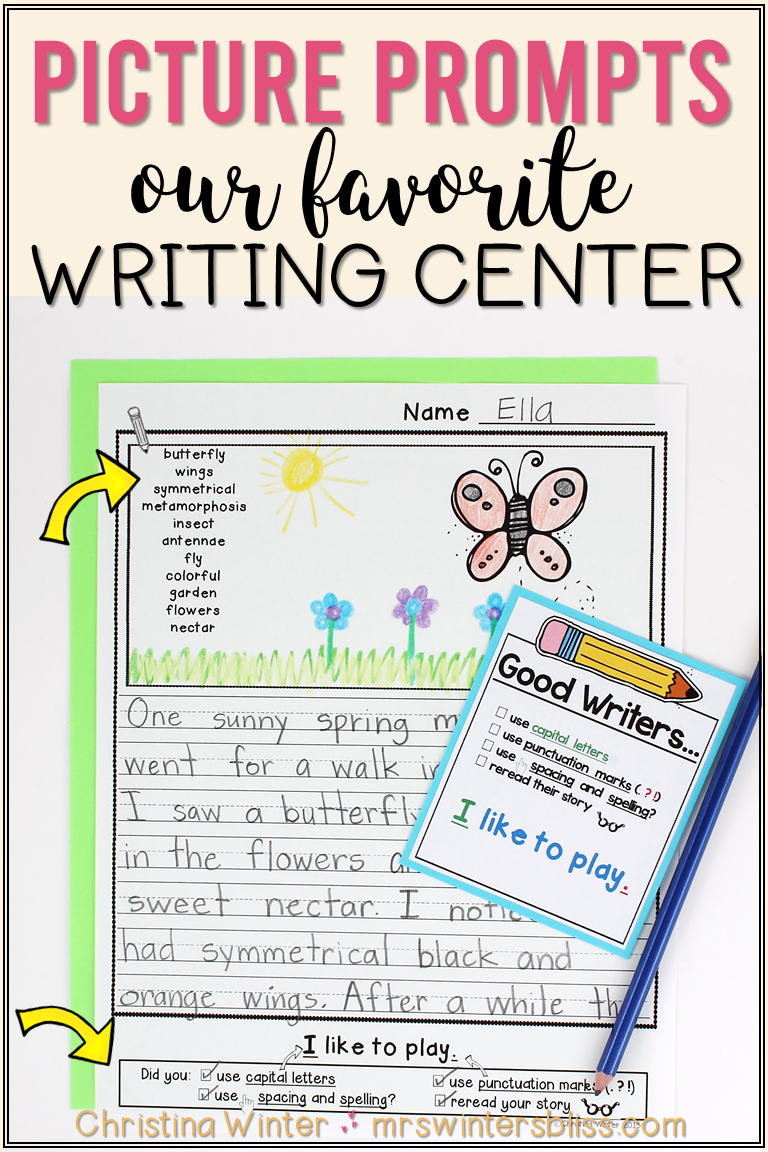 Writing Picture Prompts - Lead in Literacy - Resources For Kindergarten ...