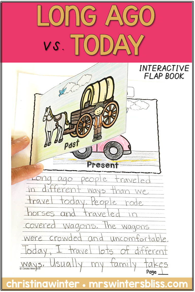 Long Ago Informative Writing & a FREEBIE - Lead in Literacy - Resources ...