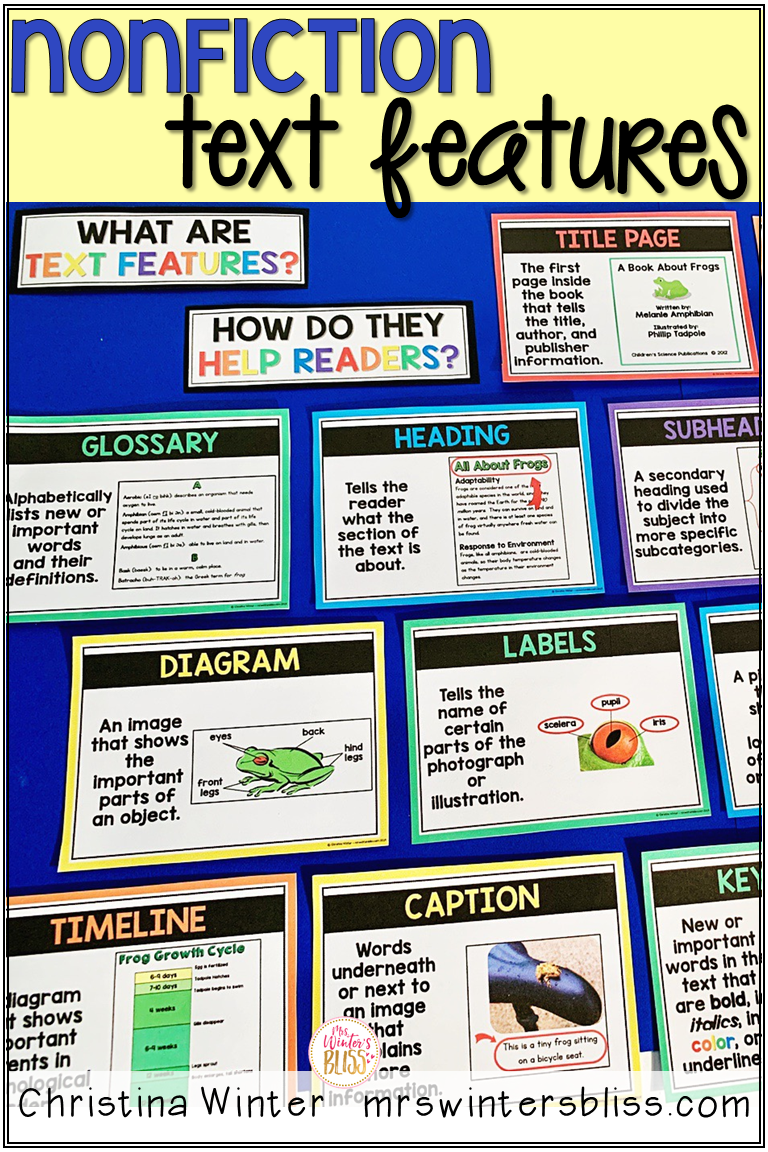 Fiction VS. Nonfiction Teaching Ideas - Mrs. Winter's Bliss - Resources ...