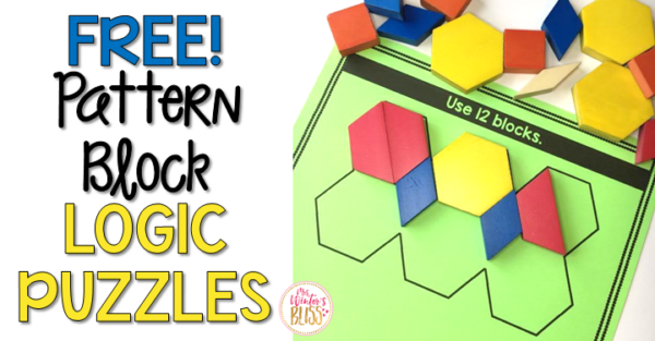 Pattern Block Logic Puzzles - Lead in Literacy - Resources For ...