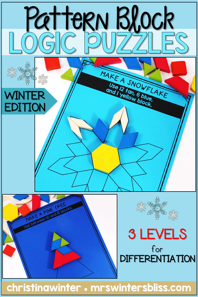 Pattern Block Logic Puzzles - Lead in Literacy - Resources For ...