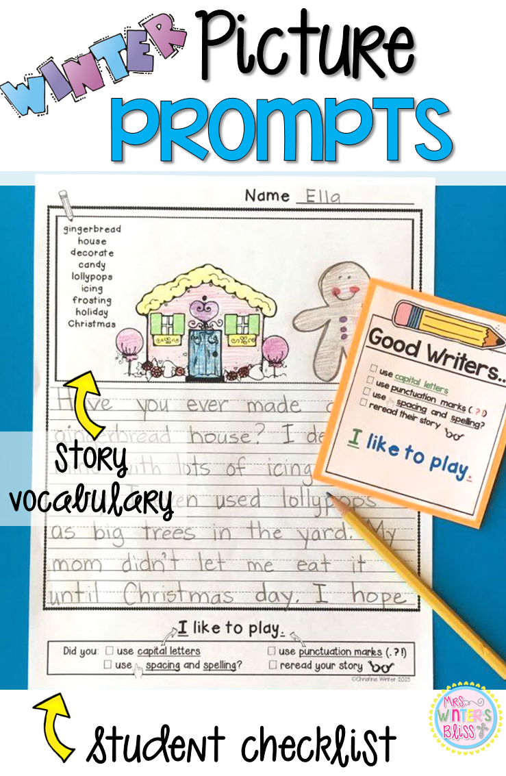 Writing Picture Prompts - Lead in Literacy - Resources For Kindergarten ...