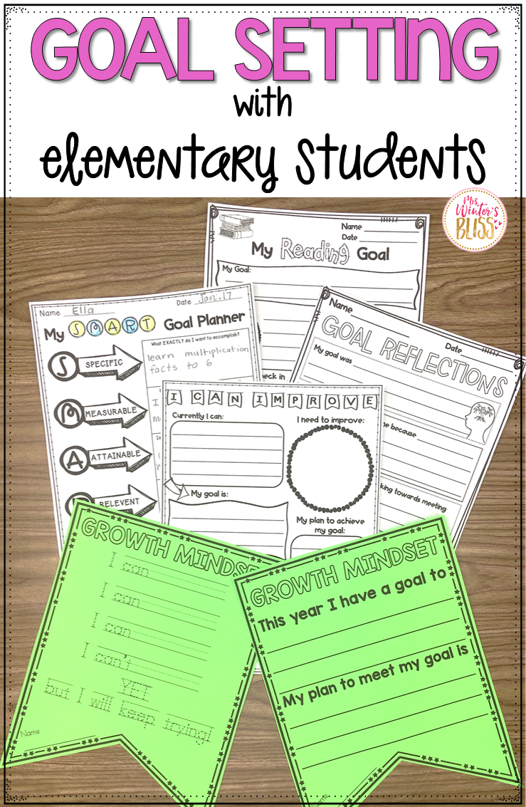 Goal Setting With Elementary Students - Lead in Literacy - Resources ...