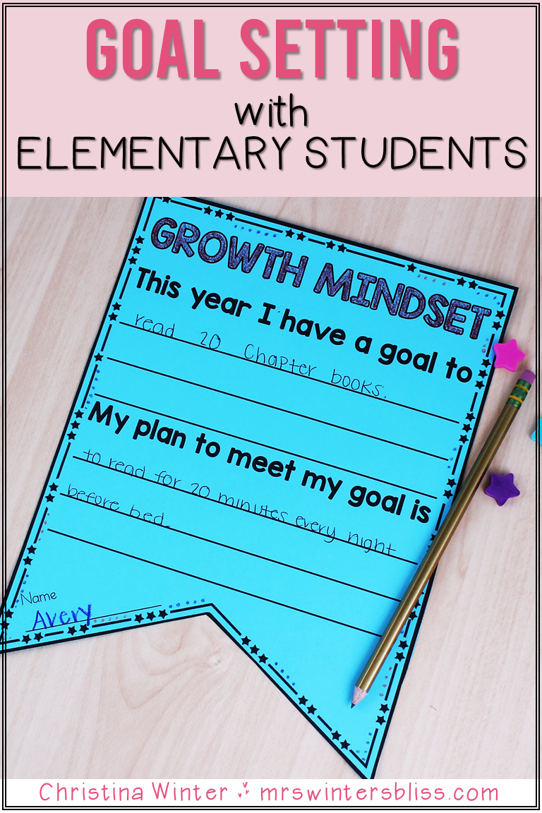 Goal Setting With Elementary Students - Lead in Literacy - Resources ...