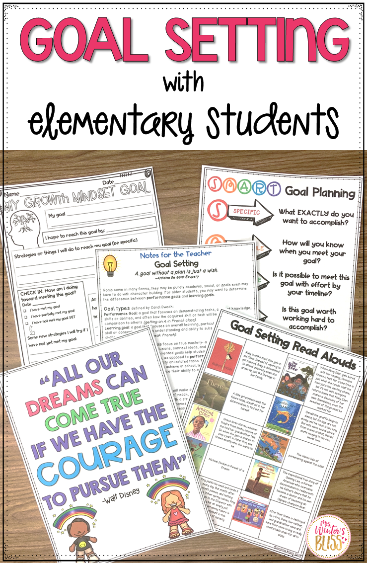 Goal Setting - Growth Mindset & SMART Goals - Lead in Literacy ...