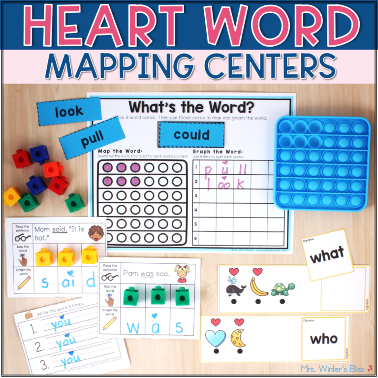 The Best Literacy Centers for K-2 Students - Mrs. Winter's Bliss ...