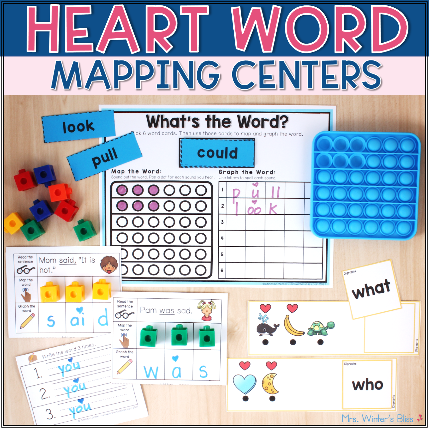 The Best Literacy Centers for K-2 Students - Mrs. Winter's Bliss ...