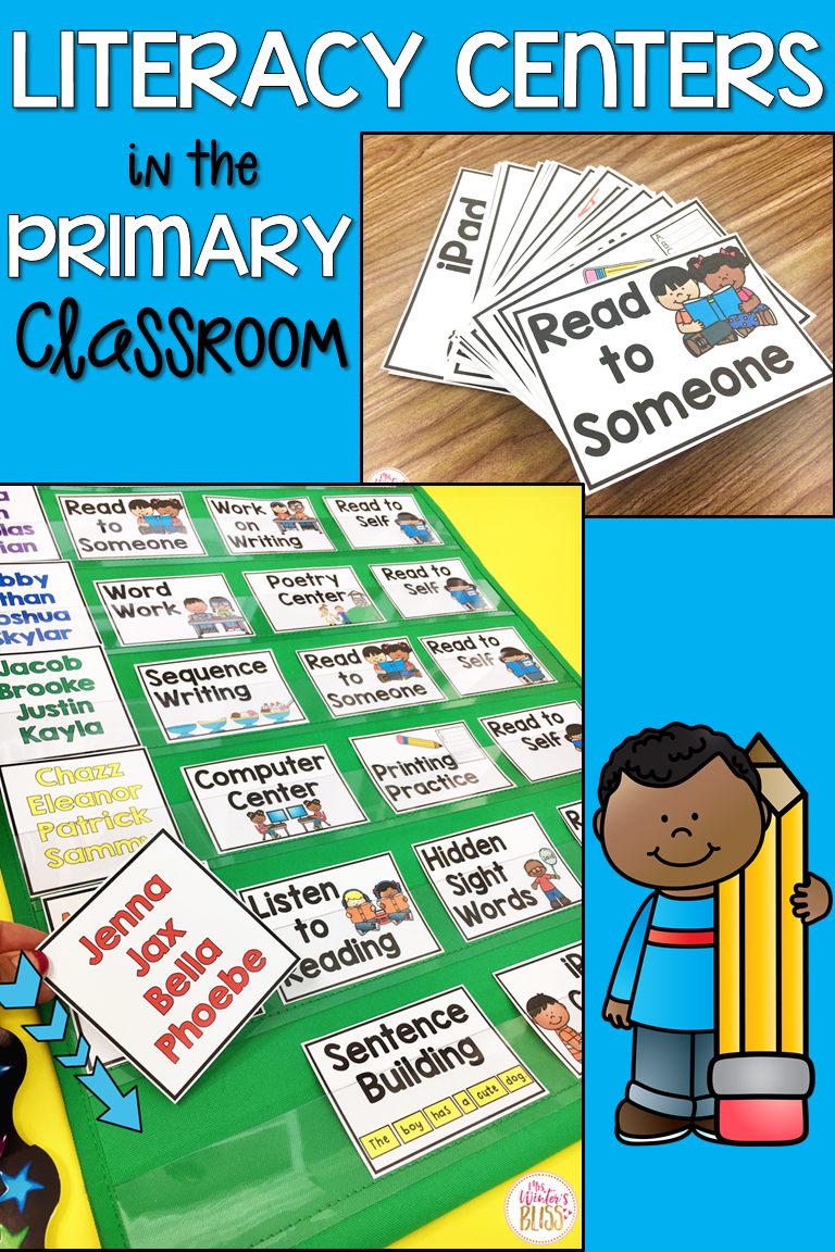 How to Launch Literacy Centers in the Primary Classroom - Lead in ...