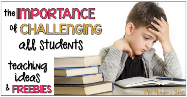 The Importance of Challenging All Students - Lead in Literacy ...