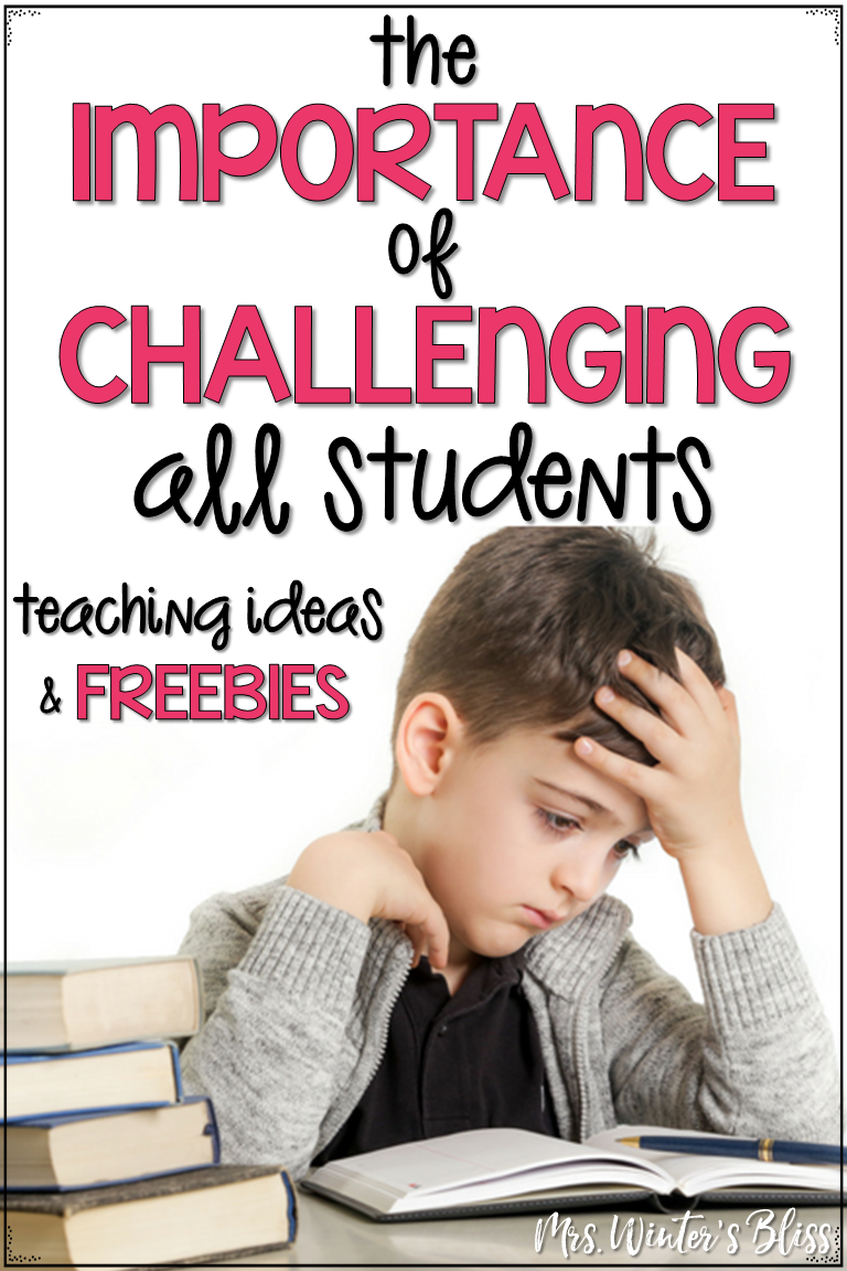 The Importance of Challenging All Students - Lead in Literacy ...