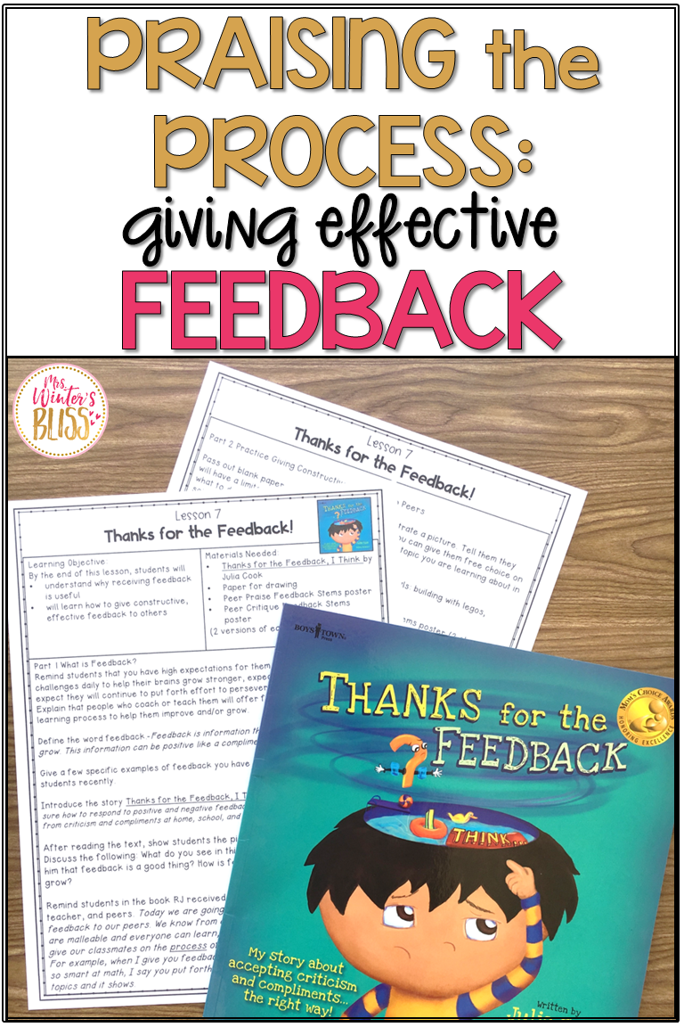 Process Praise : The Importance of Giving Students Effective Feedback ...