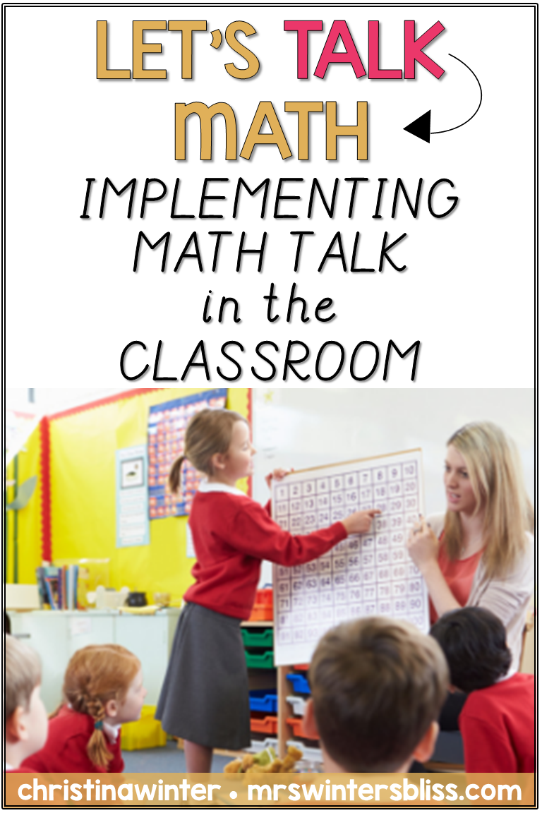 Let's Talk Math! Implementing Math Talk in the Classroom - Lead in ...