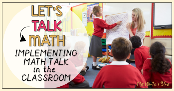 Let's Talk Math! Implementing Math Talk in the Classroom - Lead in ...