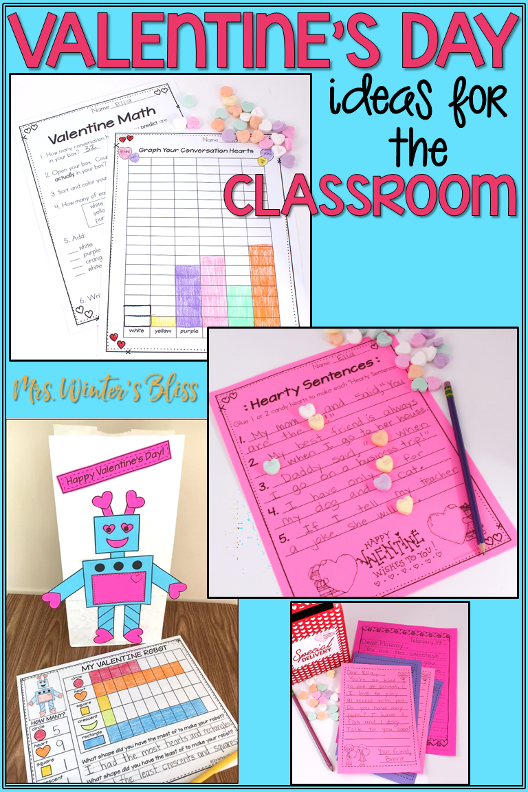Valentine's Day in the Classroom - Lead in Literacy - Resources For ...