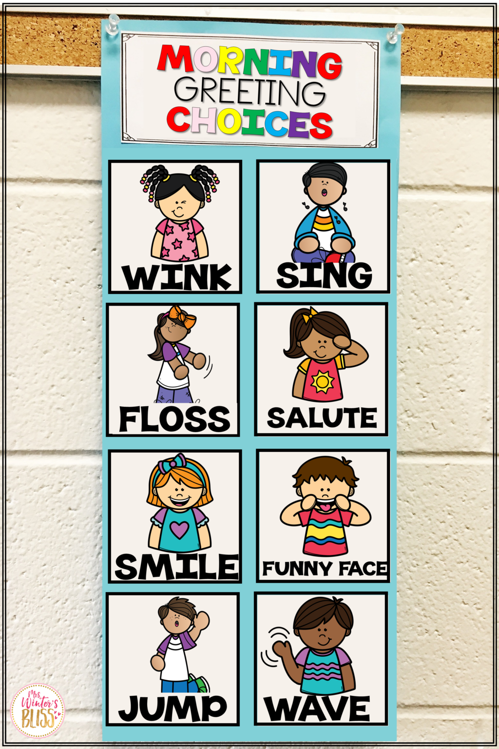Non-Contact Morning Greetings - Lead in Literacy - Resources For ...