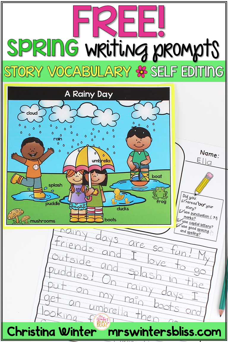 Writing Picture Prompts for Elementary Kids - Lead in Literacy ...