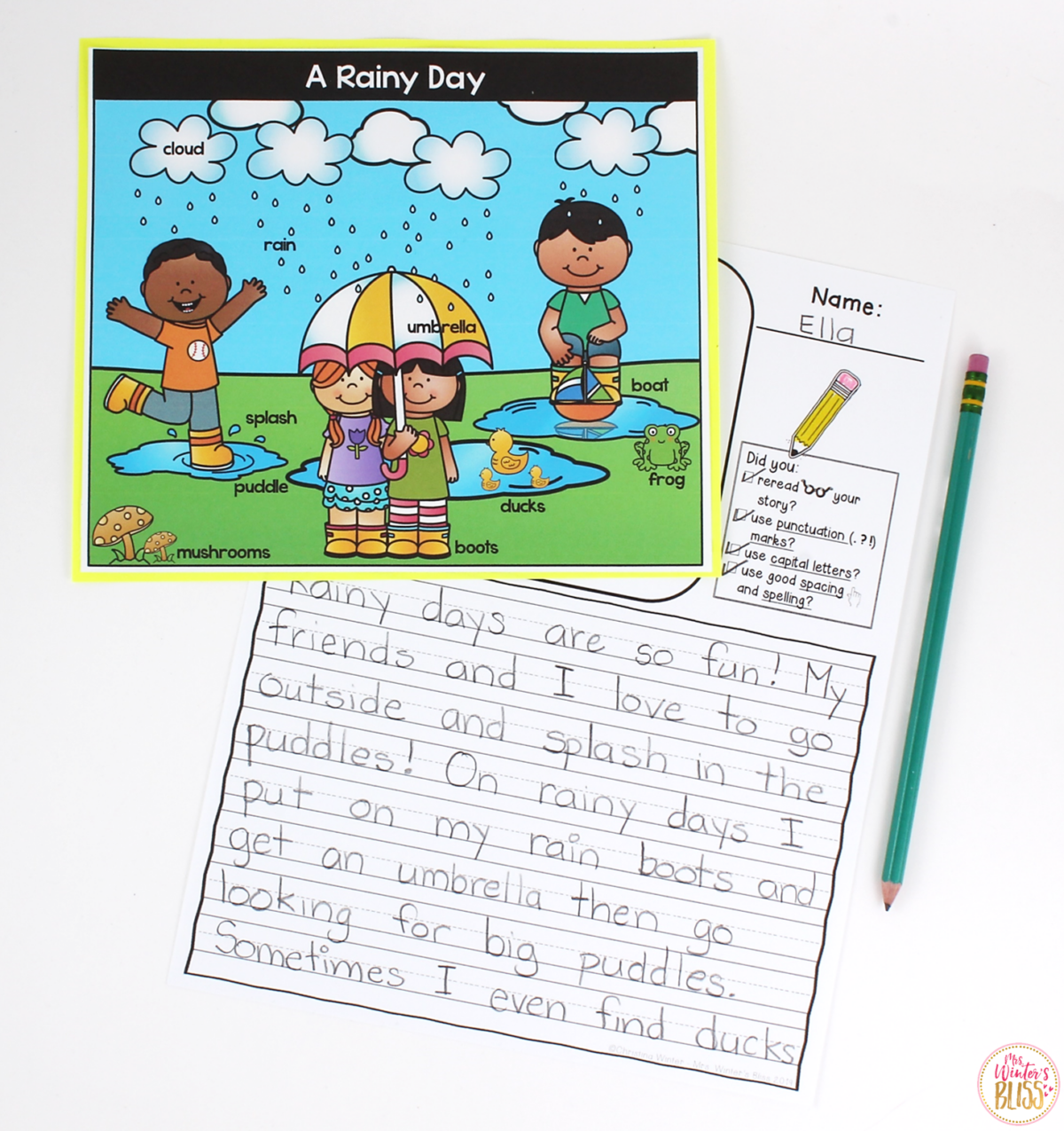 Writing Picture Prompts for Elementary Kids - Lead in Literacy ...