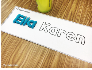 Developing Fine Motor with Name Activities - Lead in Literacy ...