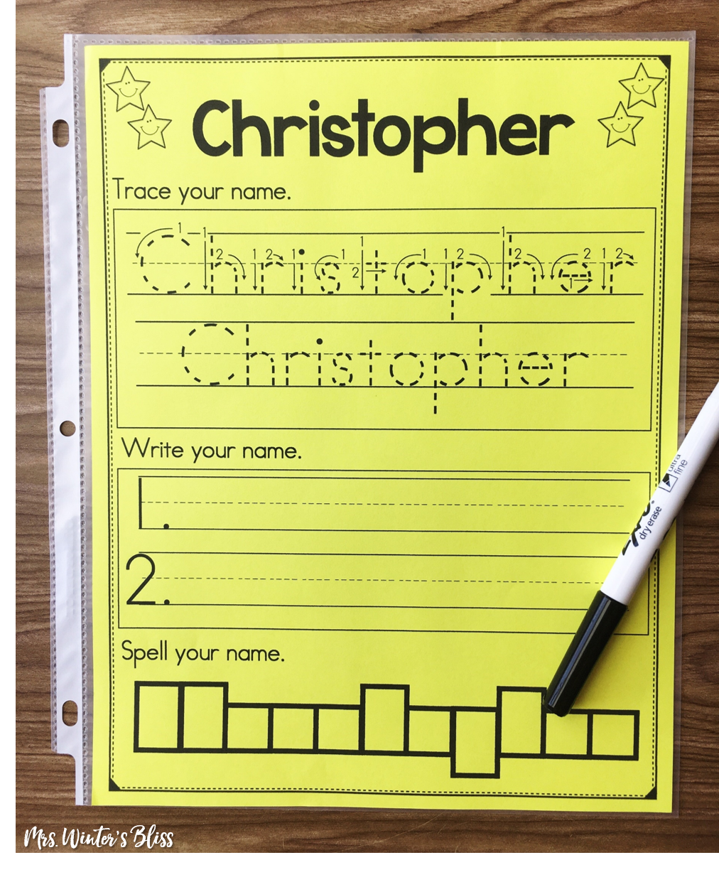 Developing Fine Motor with Name Activities - Lead in Literacy ...