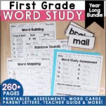 Weekly Word Study Units for K-3 - Lead in Literacy - Resources For ...