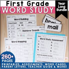 Weekly Word Study Units for K-3 - Lead in Literacy - Resources For ...