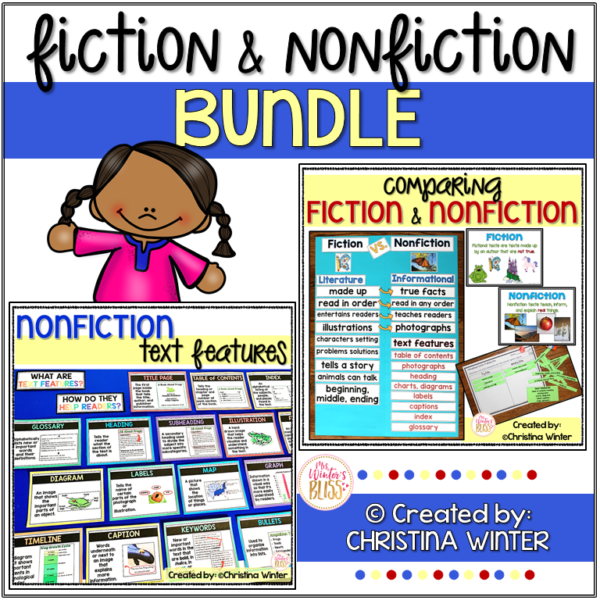 Fiction VS. Nonfiction Teaching Ideas - Mrs. Winter's Bliss - Resources ...
