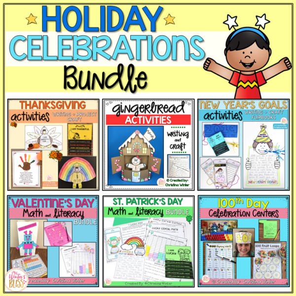 Holiday Celebrations Bundle - Lead in Literacy - Resources For ...