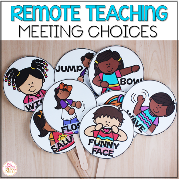 Non-Contact Morning Greetings - Lead in Literacy - Resources For ...