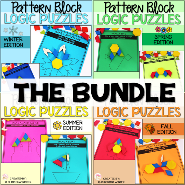 Pattern Block Logic Puzzles - Lead in Literacy - Resources For ...