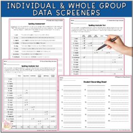 2nd Grade Word Study Printables & Assessment yearlong BUNDLE- editable ...