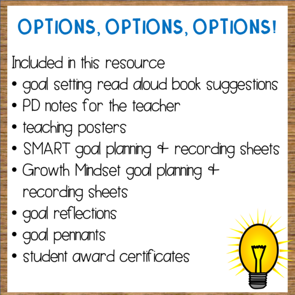 Goal Setting - Growth Mindset & SMART Goals - Lead in Literacy ...