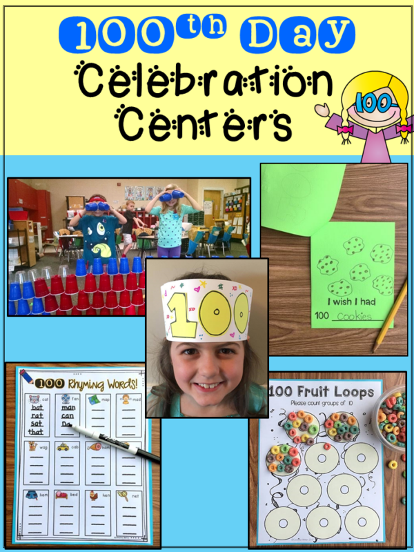 100th Day of School Activities - Lead in Literacy - Resources For ...