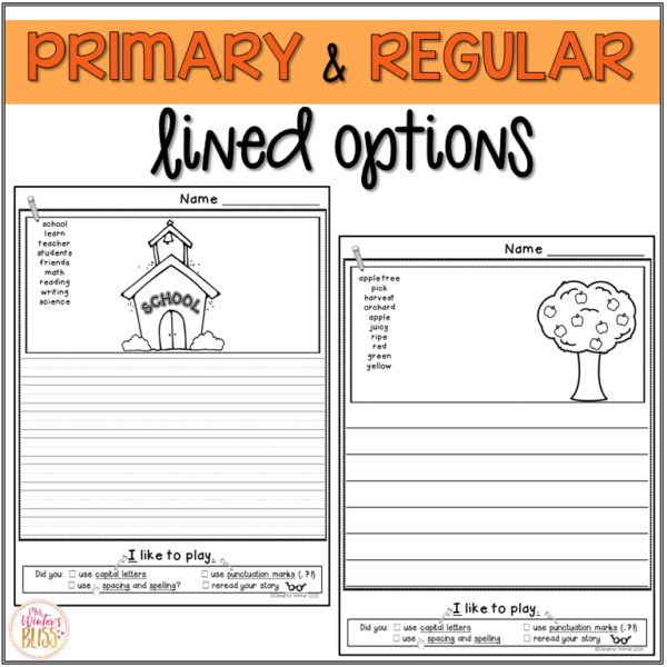 Fall Writing Prompts - printable & digital - Lead in Literacy ...
