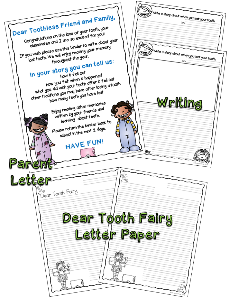 Lost Tooth - Lead in Literacy - Resources For Kindergarten, 1st & 2nd Grade