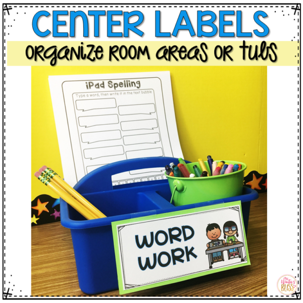 Literacy Center Rotation Board - Center Signs - Lead in Literacy ...