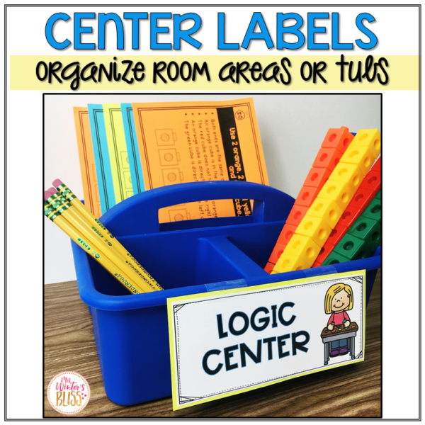Literacy and Math Center Rotation Board - Lead in Literacy - Resources ...