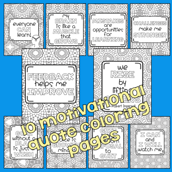 Growth Mindset Mega Bundle - Lead in Literacy - Resources For ...