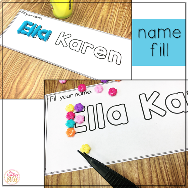 Editable Name Practice – Fine Motor Name Activities - Lead in Literacy ...
