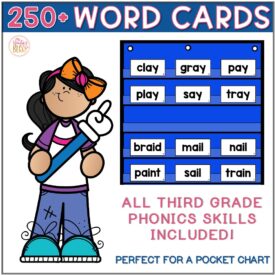 3rd Grade Word Study Printables & Assessments BUNDLE - editable ...