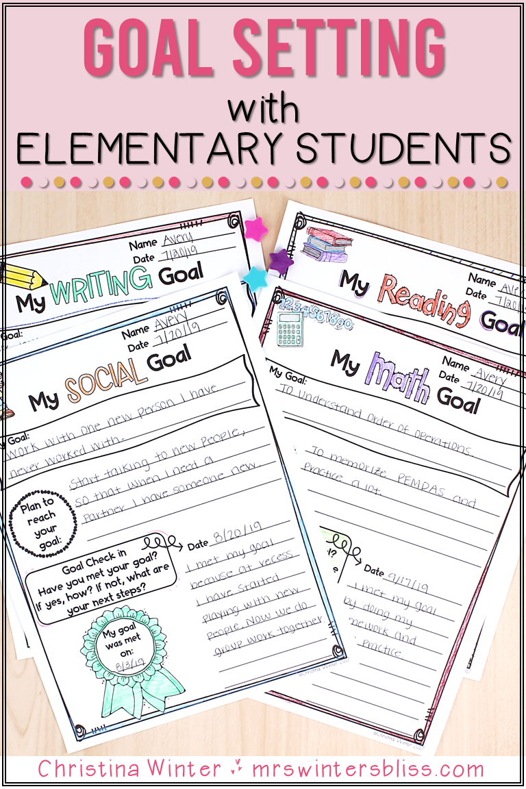 Goal Setting - Growth Mindset & SMART Goals - Lead in Literacy ...