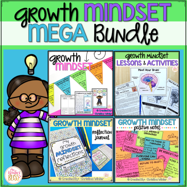Growth Mindset Mega Bundle - Lead in Literacy - Resources For ...