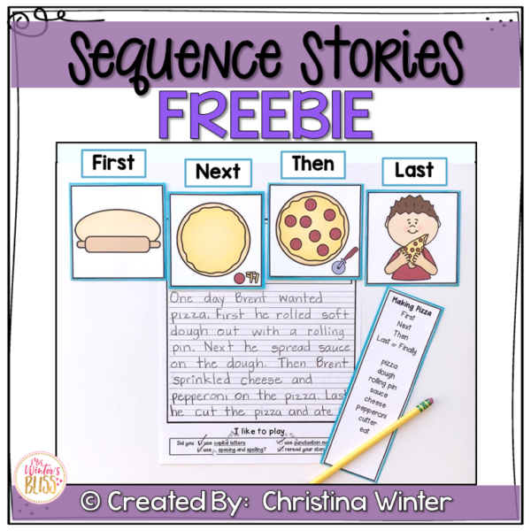 Sequence Writing Prompts - FREE - Lead in Literacy - Resources For ...