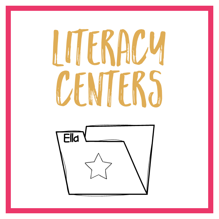 4-Literacy-Centers - Lead in Literacy - Resources For Kindergarten, 1st ...
