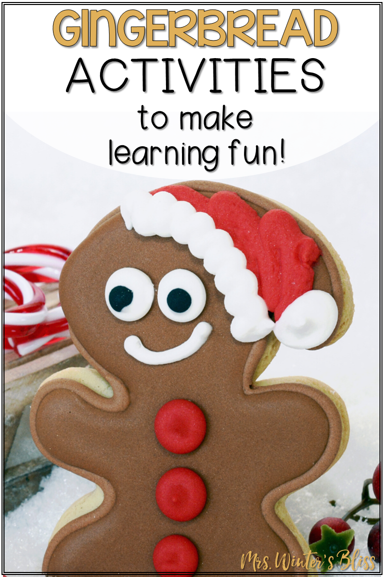Gingerbread Man Activities to make Learning Fun! - Lead in Literacy ...