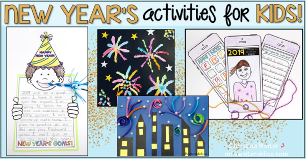 New Year's Activities for Kids - Lead in Literacy - Resources For ...