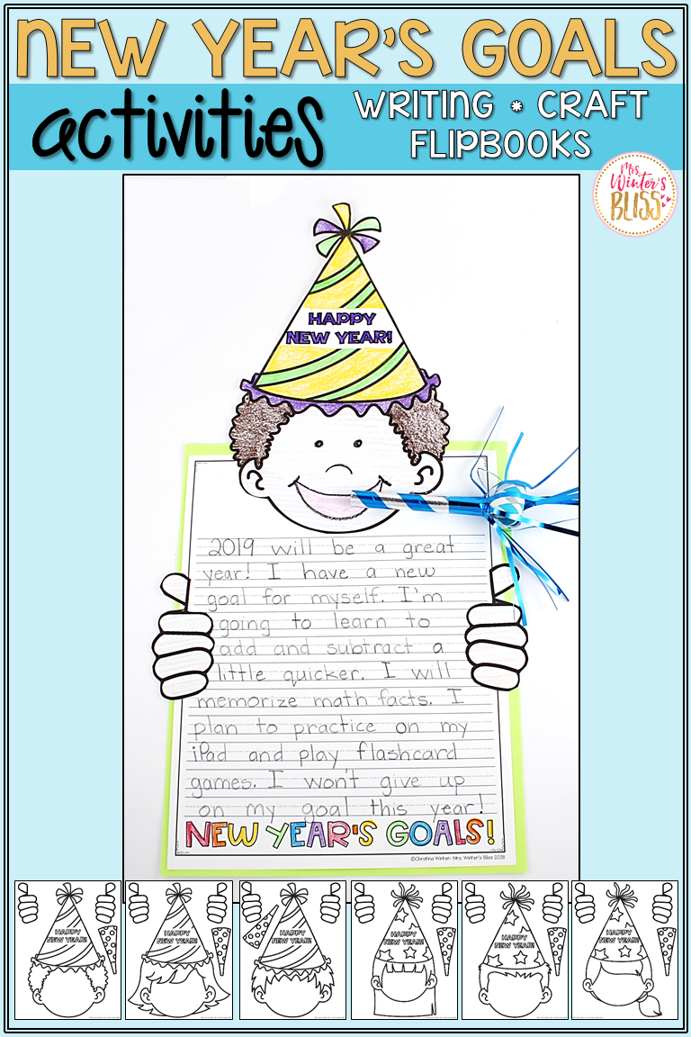 New Year's Activities for Kids - Lead in Literacy - Resources For ...