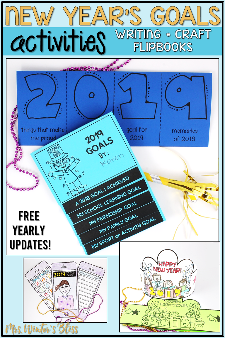 New Year's Activities for Kids - Lead in Literacy - Resources For ...