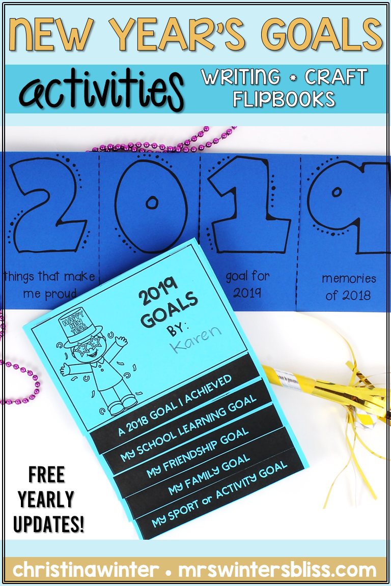 New Year's Activities for Kids - Lead in Literacy - Resources For ...