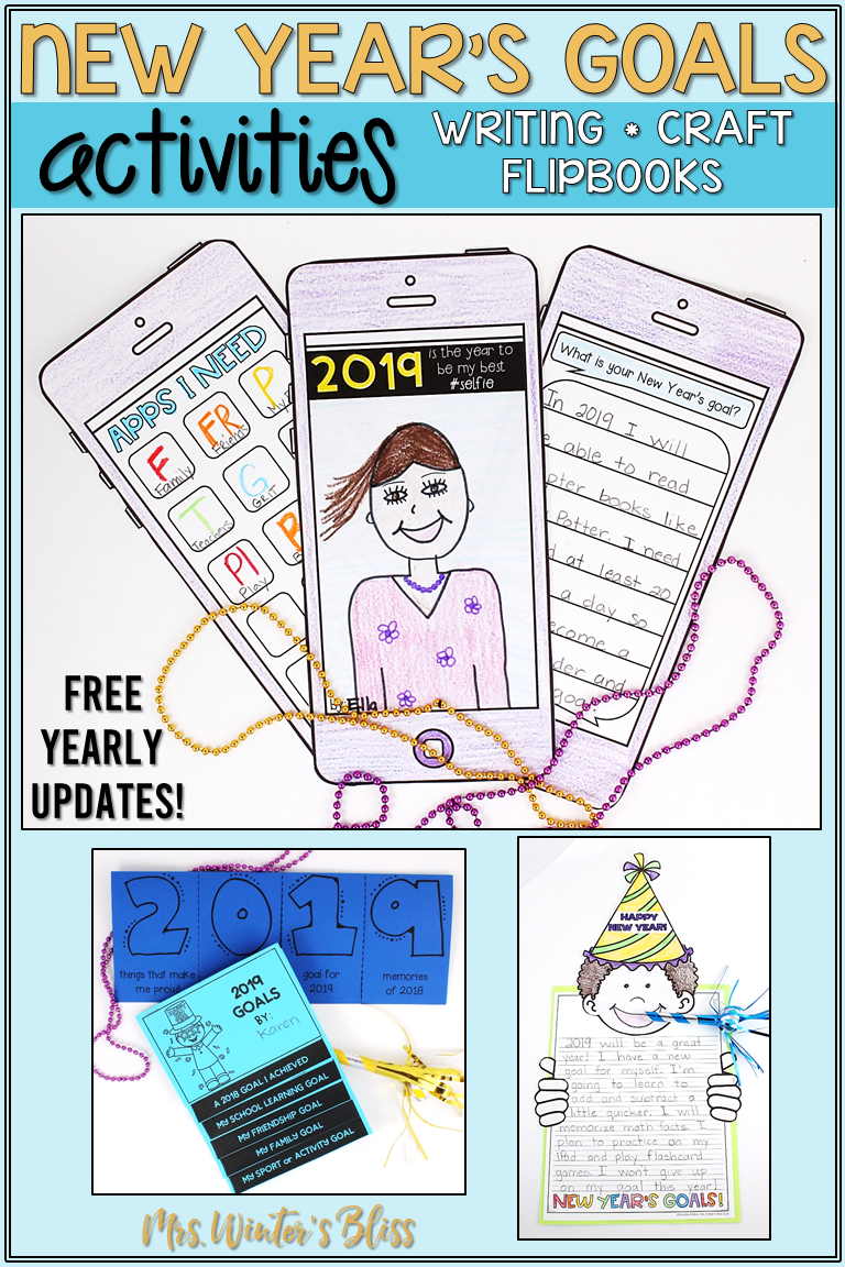 New Year's Activities for Kids - Lead in Literacy - Resources For ...
