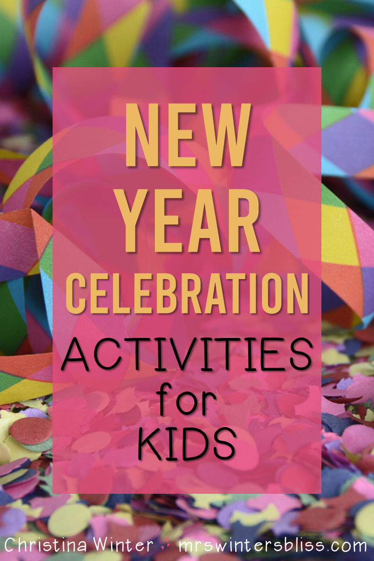 New Year's Activities for Kids - Lead in Literacy - Resources For ...